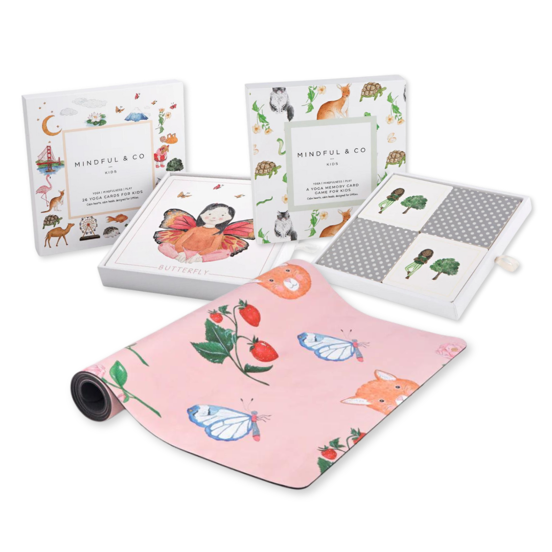 Yoga Essentials Bundle - Mat & Cards