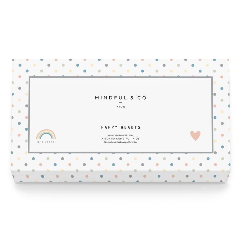 Happy Hearts Board Game - Mindful And Co Kids USA