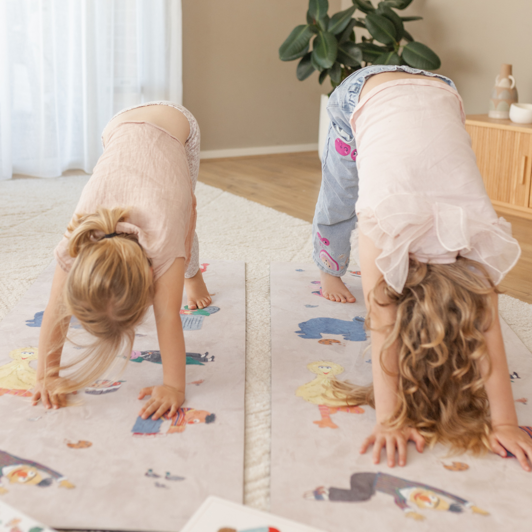 Printed Kids Yoga Mats - Mindful And Co Kids USA