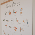 Yoga Poses Poster for Kids